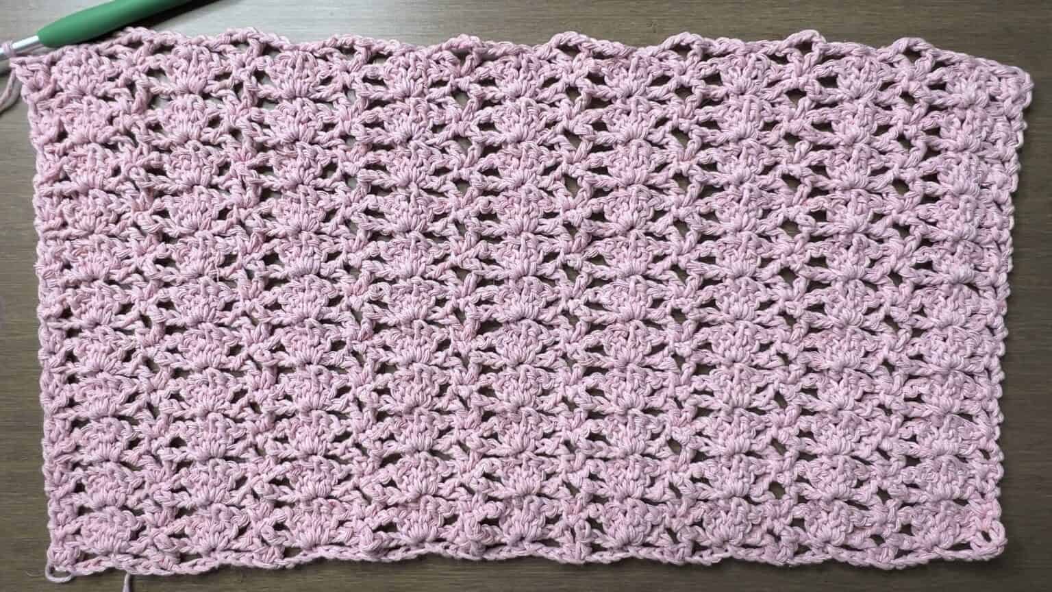 Floral Crochet Mesh Top | Free Pattern & Video Tutorial