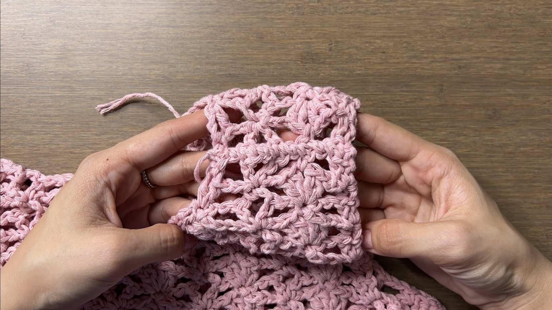 Floral Crochet Mesh Top | Free Pattern & Video Tutorial